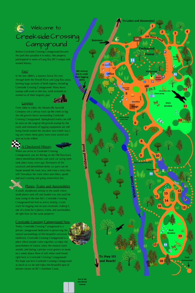 Map - Creekside Crossing Campground